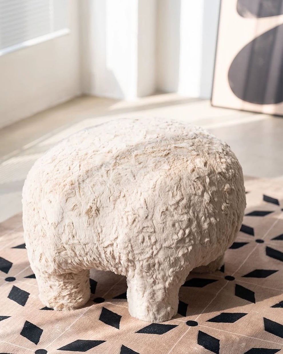 Hommie Fluffy Stool HBST026 – HommieBabies